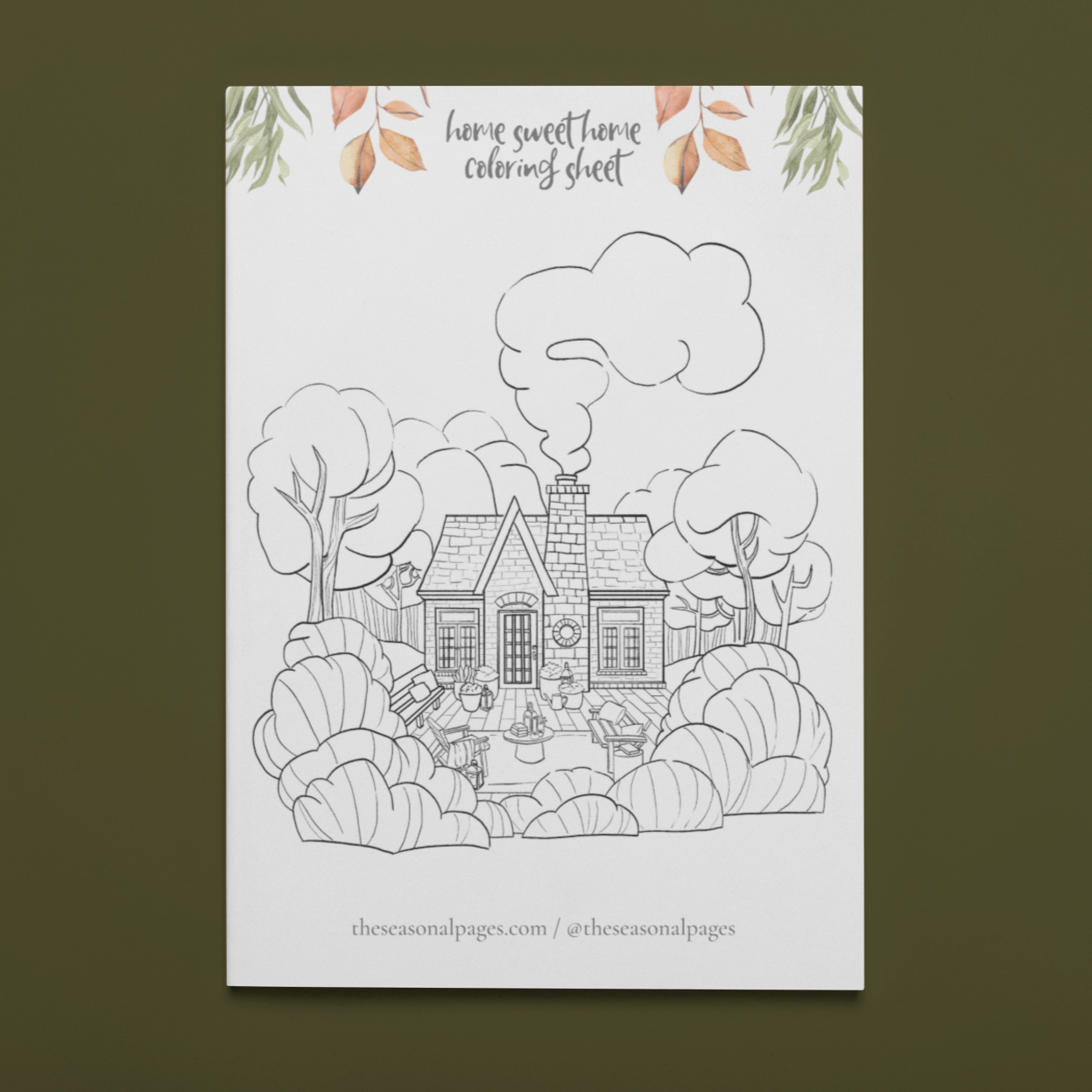 coloring sheets home