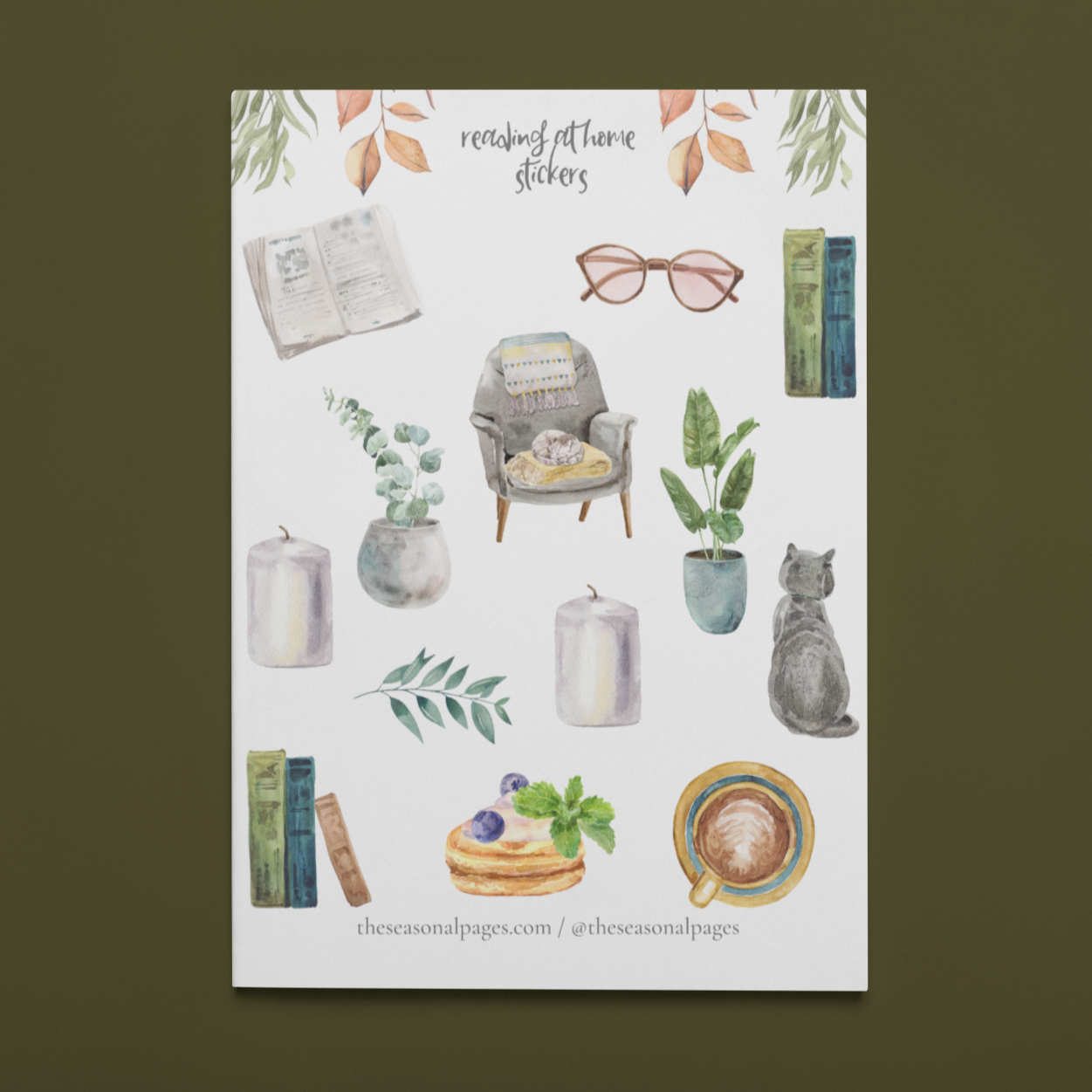 Printable Reading At Home Sticker Set – The Seasonal Pages